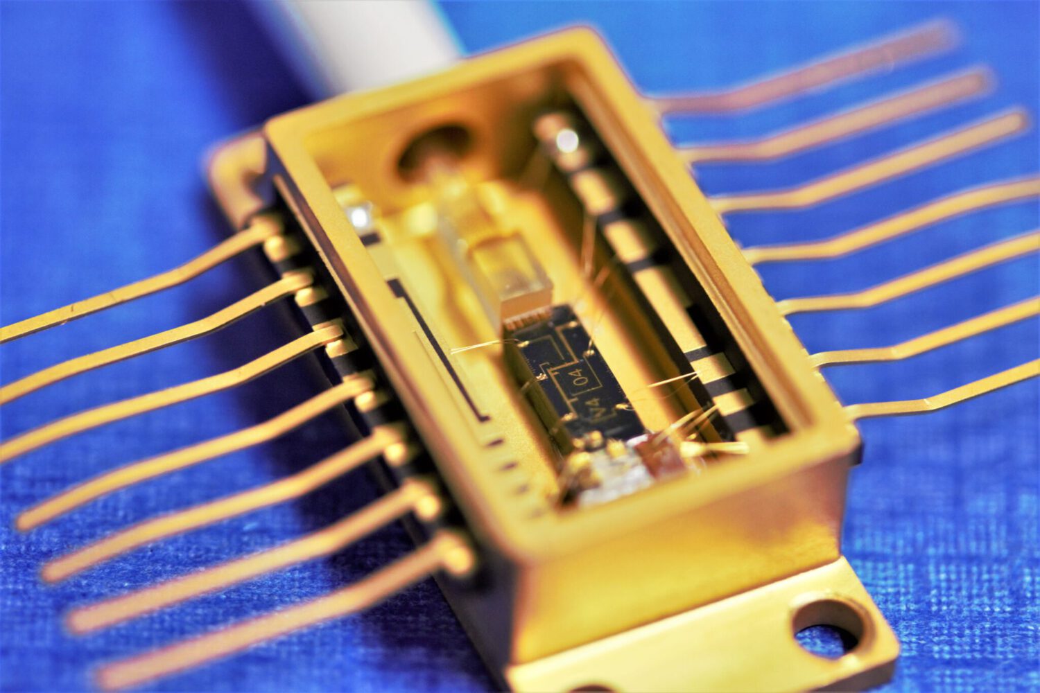 Integrated tunable laser at 800 nm